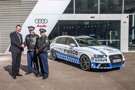 Audi Rs4 Avant Becomes A Police Car In Australia Autoevolution