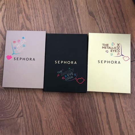 Sephora Makeup Set Of 3 Sephora Eyeshadow Pallets Never Used Poshmark