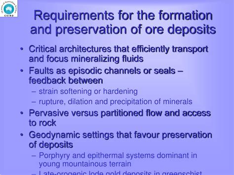 Ppt Ore Inspiring Structures Some Numerical Modelling Perspectives