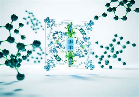 Molecular Nanostructure Stock Illustrations 1767 Molecular