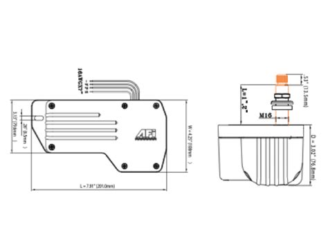 Marinco Afi 1000 Waterproof Wiper Motor 12v 80° 25 Shaft The Wetworks