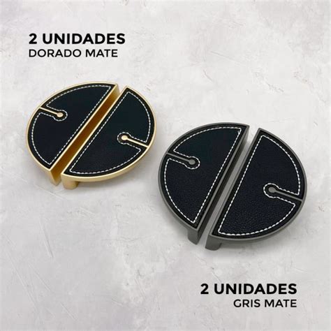 Tiradera Cuoio Modena Designer Hardware