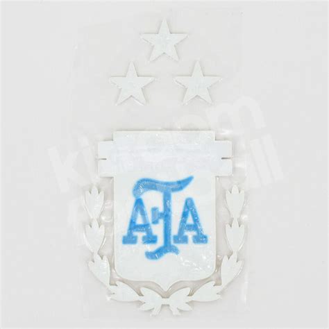 2023 24 Argentina Afa National Team Crest Badge Patch Tpu 3 Stars Repro