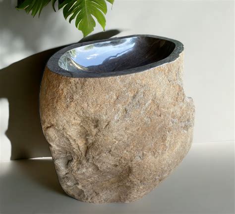 Natural Pedestal Stone Basin 890mm X 850mm X 620mm 2377 Stonebase