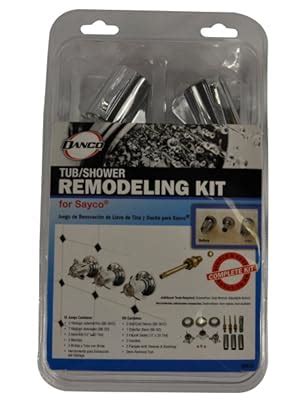 Danco Tub And Shower 3 Handle Remodeling Trim Kit For Sayco Chrome