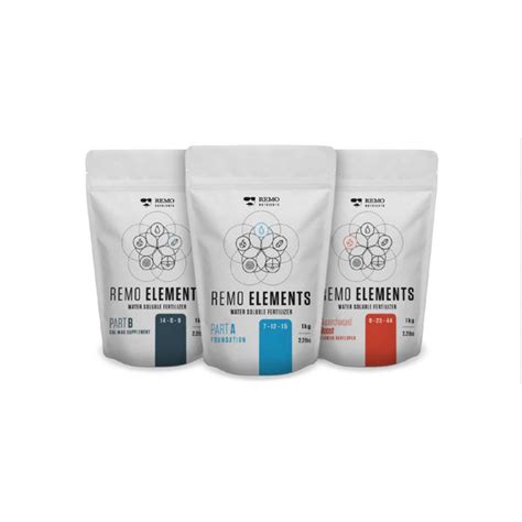 Remo Nutrients Elements Trio 1kg Astral Grow