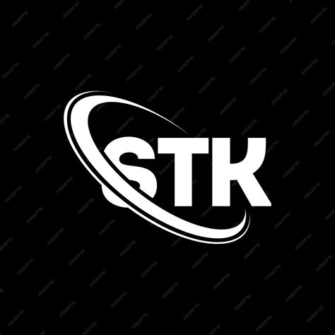Premium Vector Stk Logo Stk Letter Stk Letter Logo Design Initials