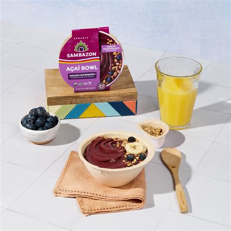 Organic Ready To Eat Original Acai Bowls Sambazon