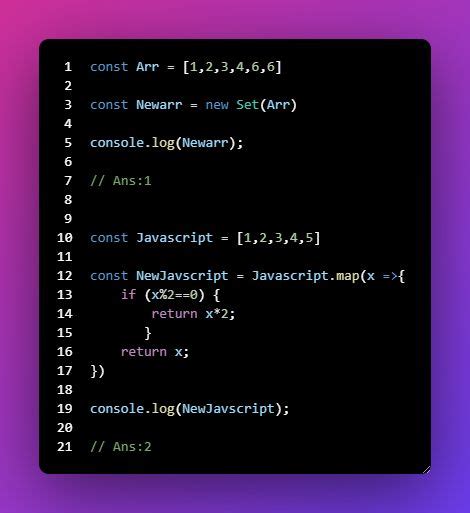 Harsh Baraiya On Linkedin Javascript Arraymanipulation Codetricks Webdevelopment