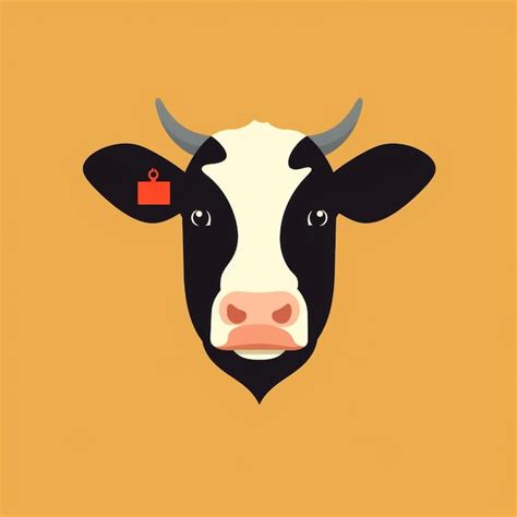 Premium Ai Image Cow Vector