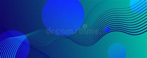 Blue Dynamic Wave Flow 3d Motion Stock Vector Illustration Of Concept Line 202985595