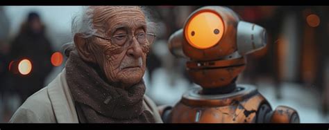 Premium Photo Aipowered Robotic Companions Wallpaper