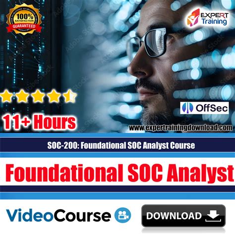 Soc 200 Foundational Soc Analyst Certification Expert Training