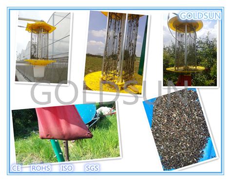 Intelligent Solar Pest Killeragriculture Insect Killer Lamp
