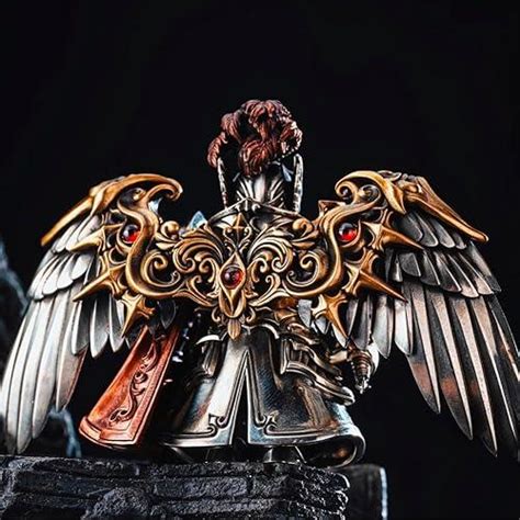 Coppertist Wu Crimson Templar Figurine Statue Ornament Craft Collection