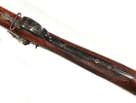 Monty Whitley Inc English Percussion Stalking Rifle By “david Gass