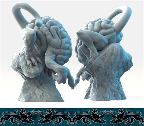 28mm 3 Styles Of Intellect Devourer Dnd Miniatures Etsy