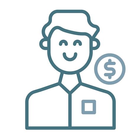 Premium Vector Client Male Flat Illustration