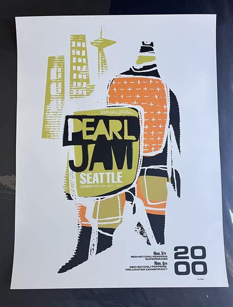 Pearl Jam Binaural Poster