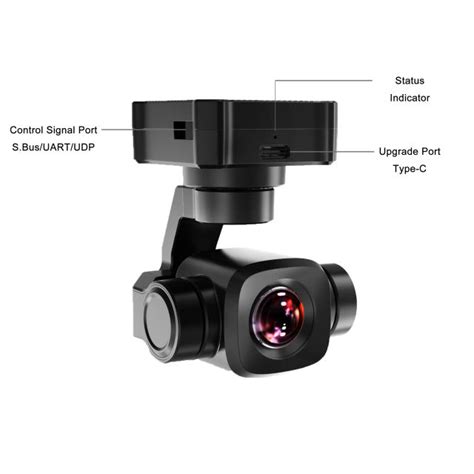 Siyi A8 Mini 4k 8mp Ultra Hd 6x Digital Zoom Gimbal Camera With 117