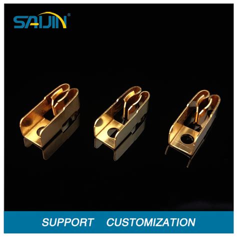 Electrical Brass Switch Socket Terminal Contact Metal Copper Stamping