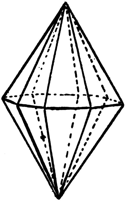 Ditetragonal Pyramid Clipart Etc