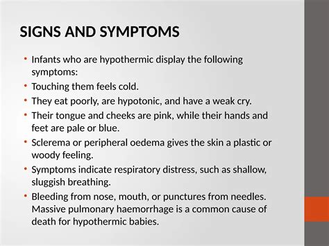 Hyperthermia High Fever In Nursingpptx
