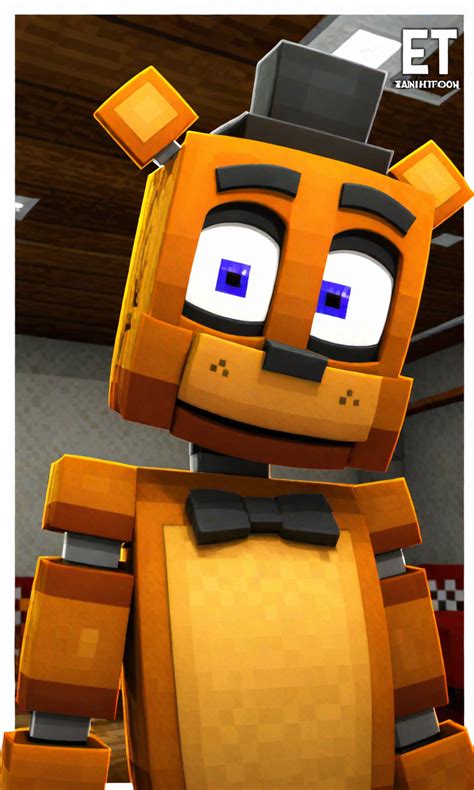 Freddy Fazbear Zaminationfazbear And Friendsfive Nights At Freddys
