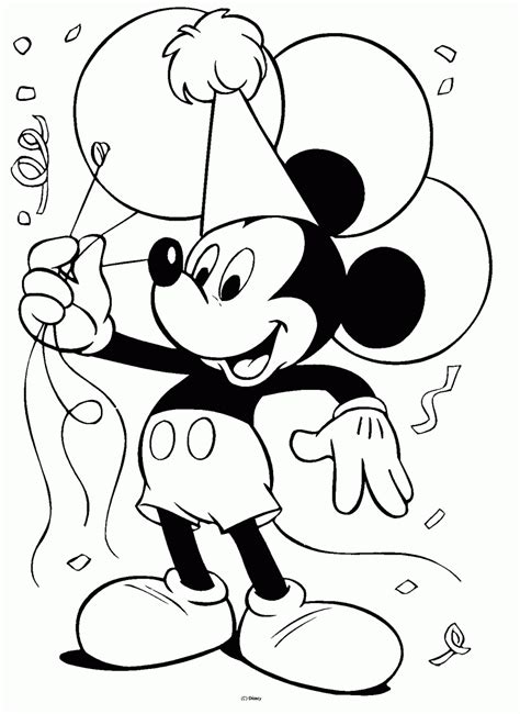 Disney Coloring Pages Free Printable