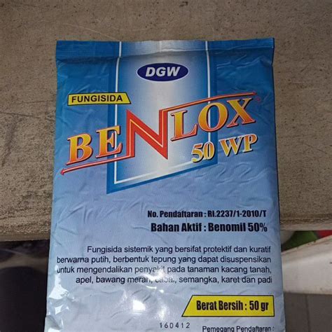 Jual Fungisida Benlox 50gram Shopee Indonesia
