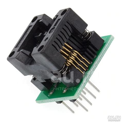 Адаптер, переходник SMD SOP8 (sop-8) или SOIC8 (soic-8) 8PIN (8 pin) в ...
