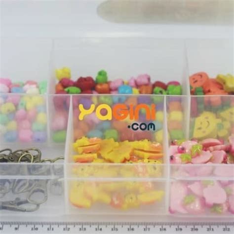 Jual Organizer Box 6 Compartment Kotak Sekat Perkakas Pancing Komponen Kota Medan Pi Toserba