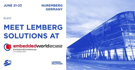 Lemberg Solutions On Linkedin Lemberg Solutions At Embedded World 2023