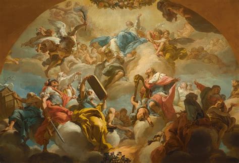 Free Shipping Classical Religion Figures Angels Heaven Music Canvas