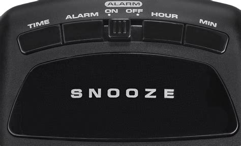 Westclox Basic Black Digital Red Led Bedside Or Desk Alarm Clock With