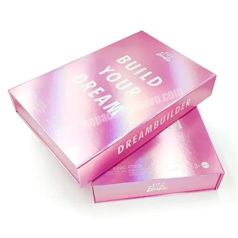 Custom Luxury Glitter Folding Cardboard Packaging Cosmetic Display Box