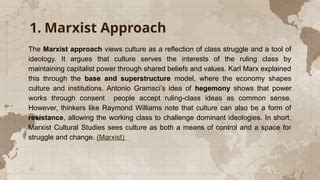 Cultural Studies Power Identity And Ideology In Society Pptx