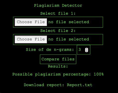 Github Nexxus67 Plagiarismdetector A Web Based Plagiarism Detection Tool Built Using Asp Net