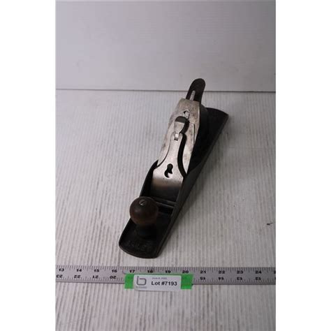 Stanley Bailey No 5 Wood Plain Bodnarus Auctioneering
