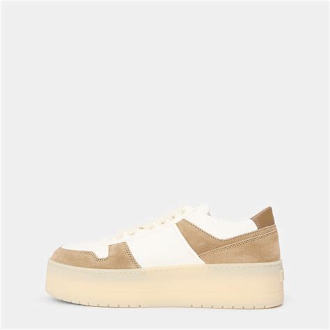 Prada Downtown Platform Women Creamwhite Flannels