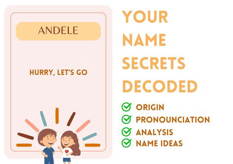 Andele Name Meaning And Pronunciation