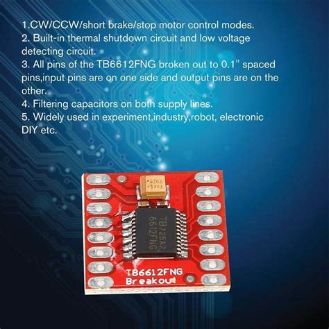 Brettablata Arduino Için Tb6612fng Çift Dc Step Motor Sürücü Fiyatı