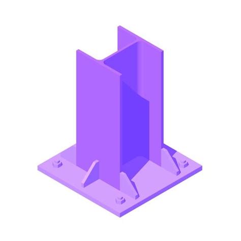 Steel Connection End Plate Extended Dimensions And Drawings