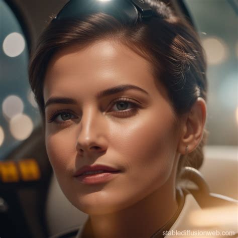 Cockpit Pilot Scene Stable Diffusion Online