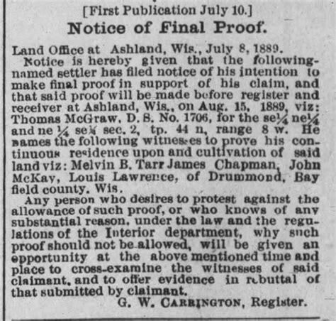 Thomas Mcgraw Land ™