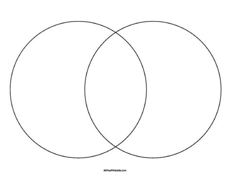 Venn Diagram Template Free Printable