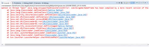Eclipse报错：unsupportversionerrorxx Has Been Compiled By A More Recent Version Of The Java