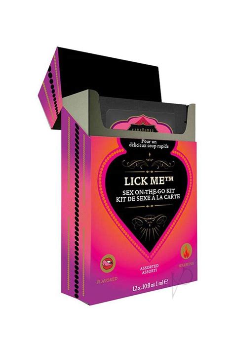 Kama Sutra Lick Me On The Go Oral Sex Liquids Kit Tophatters Inc