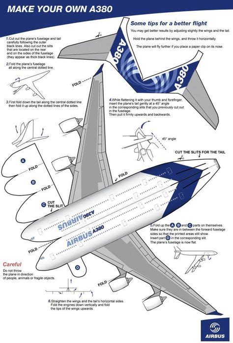 Emirates A380 Papercraft Model Free Pdf Download