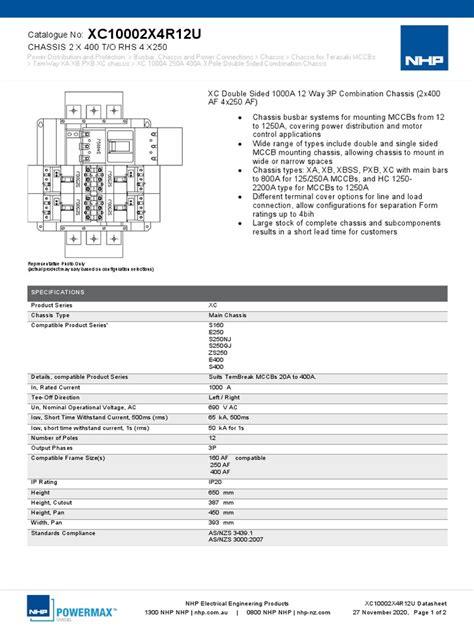 Mccb Chassis For Power Distribution Pdf Electric Power Distribution